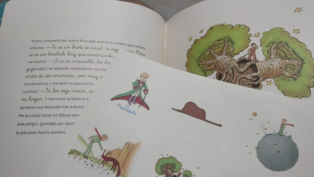 El Principito esencial - Libro Ilustrado - Incluye Stickers