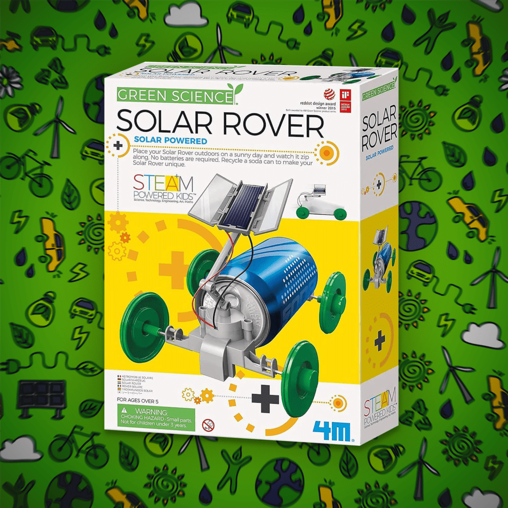 Kit 4M Solar Rover: Aprendizaje Práctico de Energía Solar