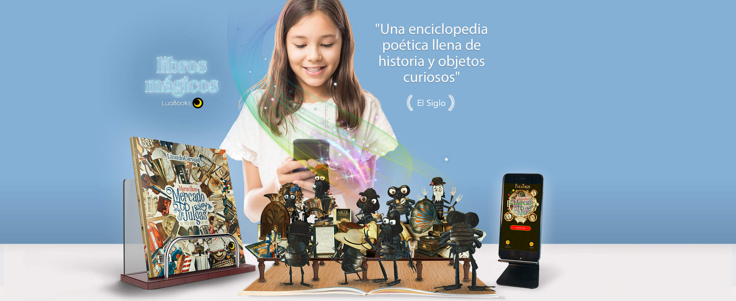 Maravilloso mercado de pulgas - Libro Ilustrado - LuaBooks